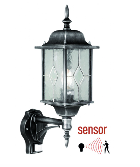 Gevellamp Wexford Lantaarn met sensor – Tuinverlichting Meesters